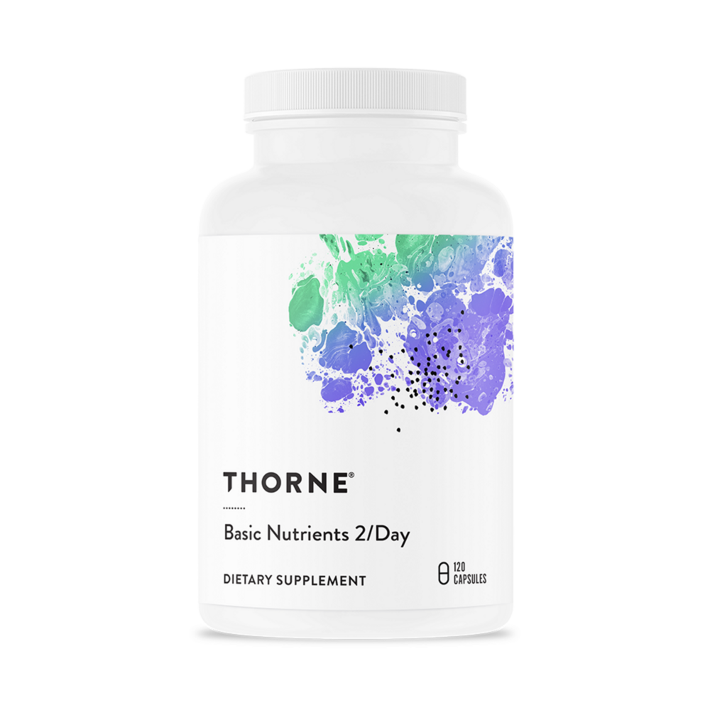 Thorne Basic Nutrients 2/Day - NSF Certified | Emerson Ecologics