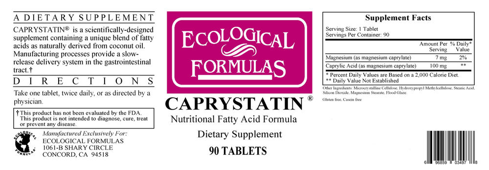 Ecological Formulas/Cardiovascular Research Caprystatin | Emerson Ecologics