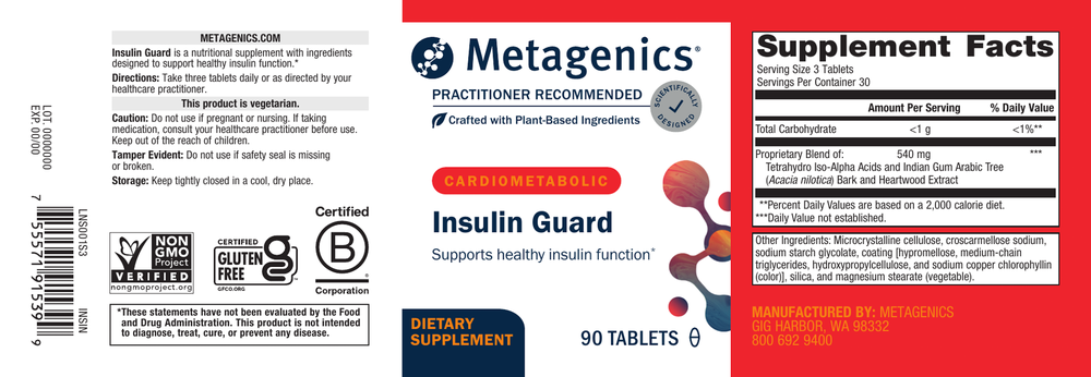 Metagenics Insulin Guard | Emerson Ecologics
